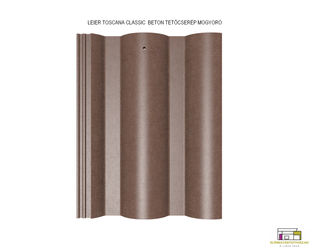 LEIER TOSCANA CLASSIC TETŐCSERÉP MOGYORÓ - Előregyártottház.hu